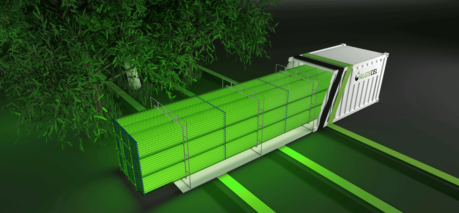 Modular photobioreactors use algae to capture carbon - Springwise