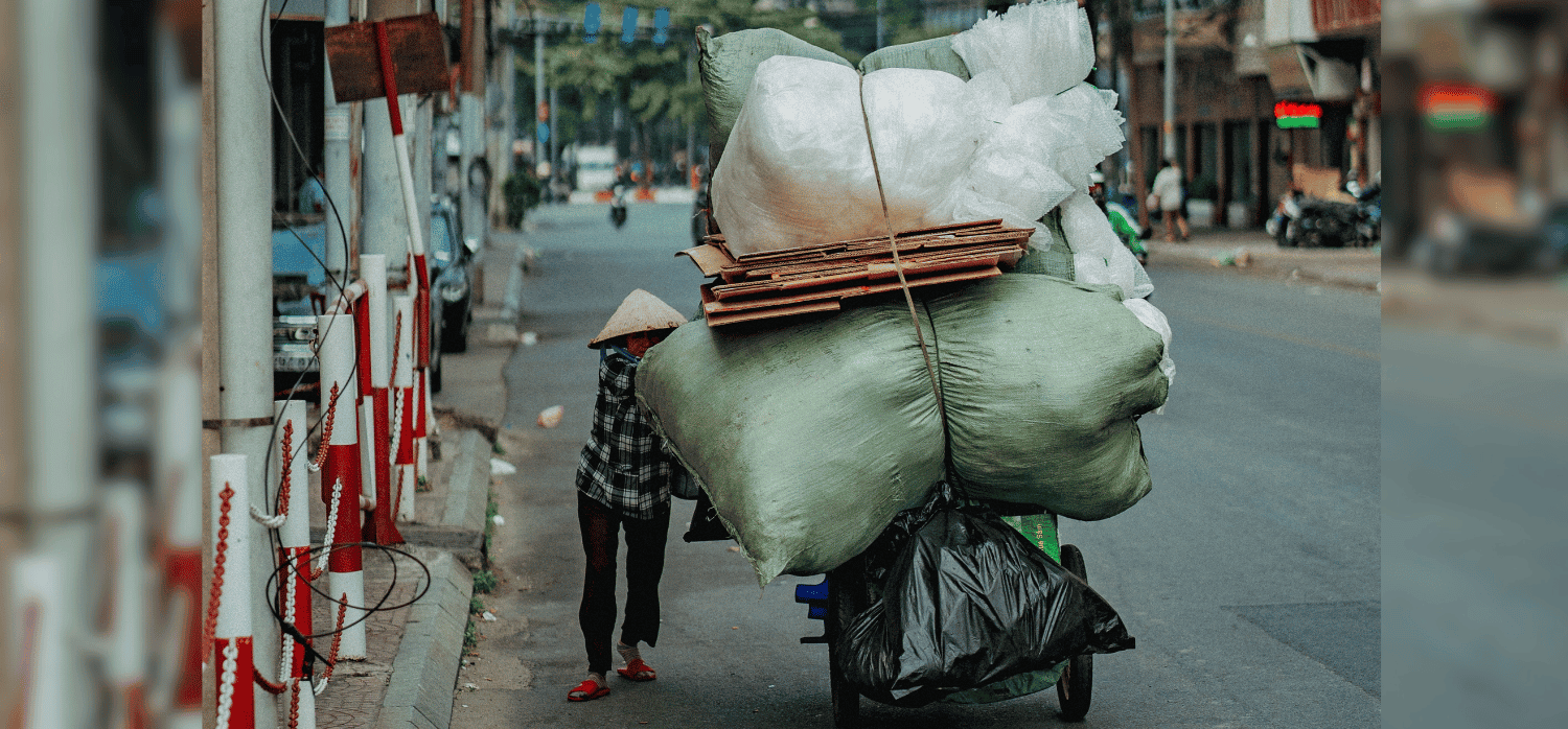 An inclusive approach to upcycling low-value plastics into new products ...