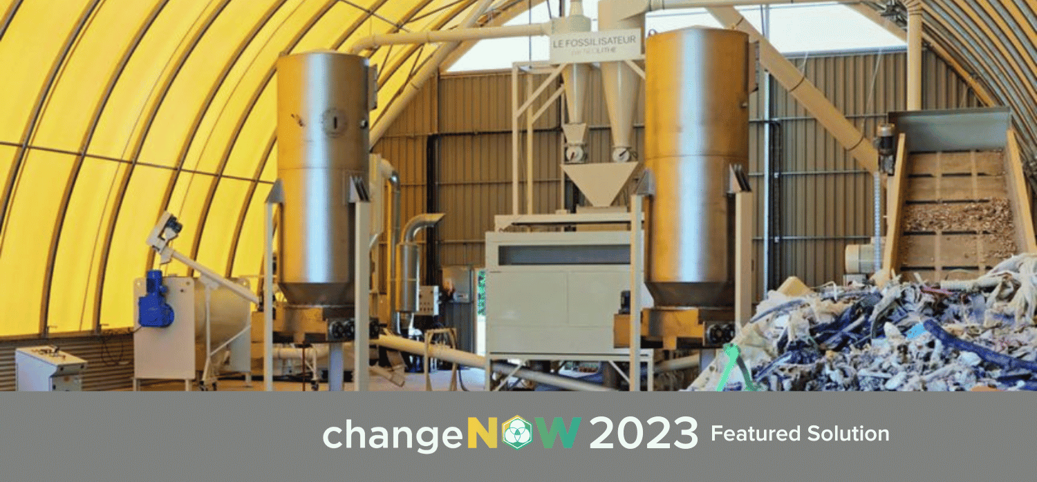 Storing carbon by turning unrecyclable waste into stones - Springwise