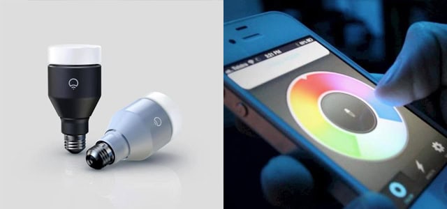 Energy-efficient, wifi-controlled lighting can change color and ...