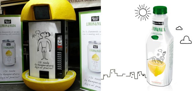 In Spain, lemonade made cheaper when temperature rises - Springwise