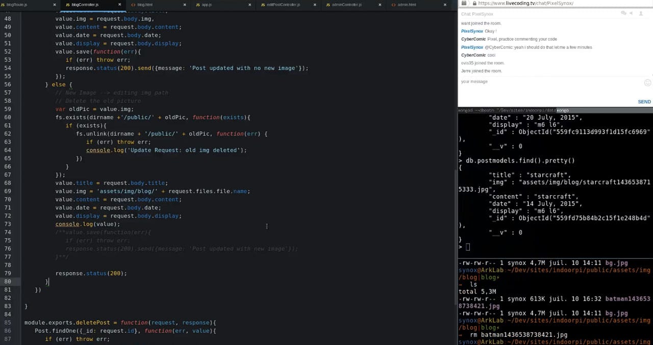 Educational site lets anyone watch live-streamed professional coding ...