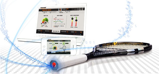 Tennis racquet features sensors to analyze player performance - Springwise