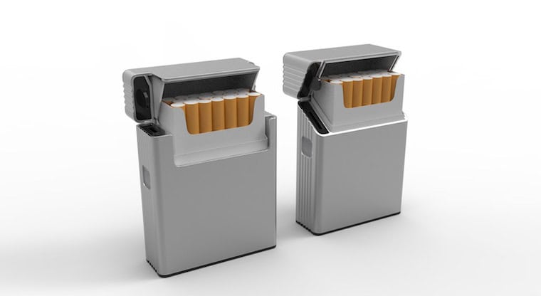 Smart cigarette box helps smokers quit - Springwise