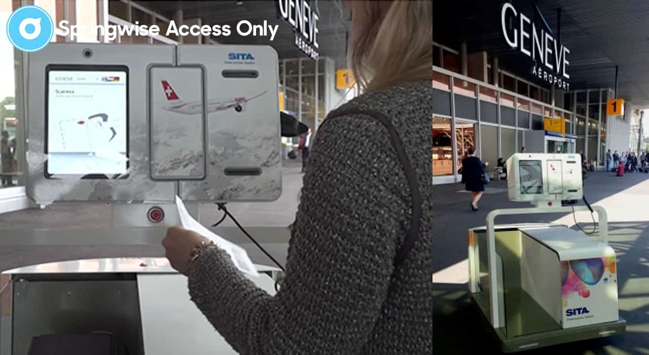 Smart robot automates airport baggage check-in - Springwise