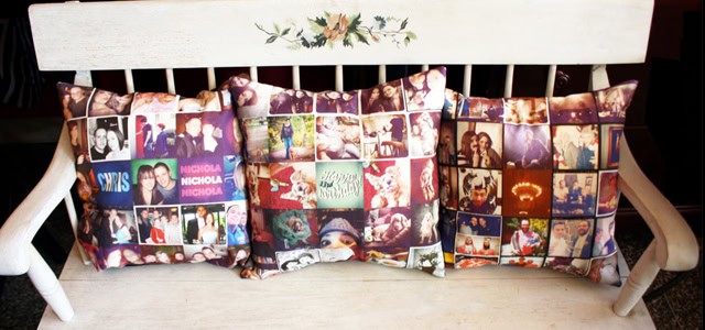 Hand-sewn pillows showcase users' Instagram photos - Springwise