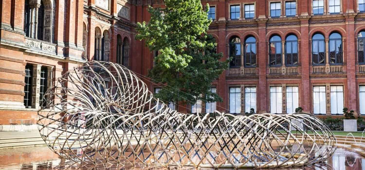 Designer weaves bamboo into strong, bendable building material - Springwise