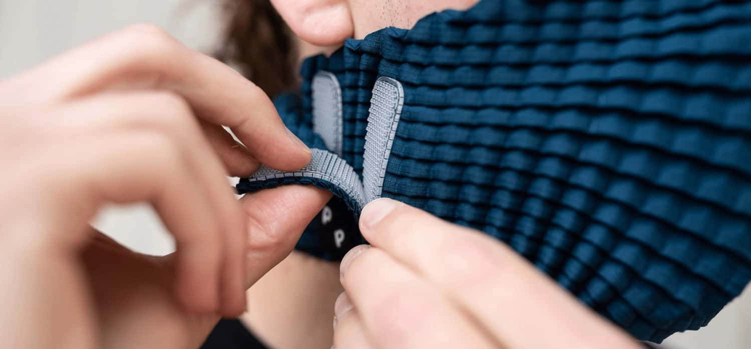 Reusable face masks made from recycled plastic bottles - Springwise