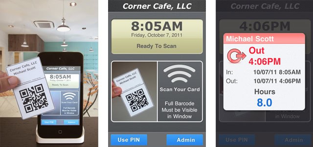 iPhone app uses QR codes to track employee hours - Springwise
