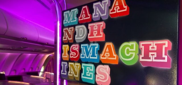 Airline launches in-flight 'art gallery' for its business class ...