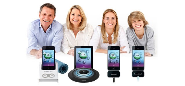 iPhone app works with docking monitors to visualize users' health ...