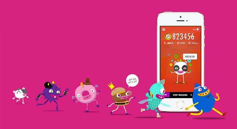 Virtual pet can only be fed through walking - Springwise